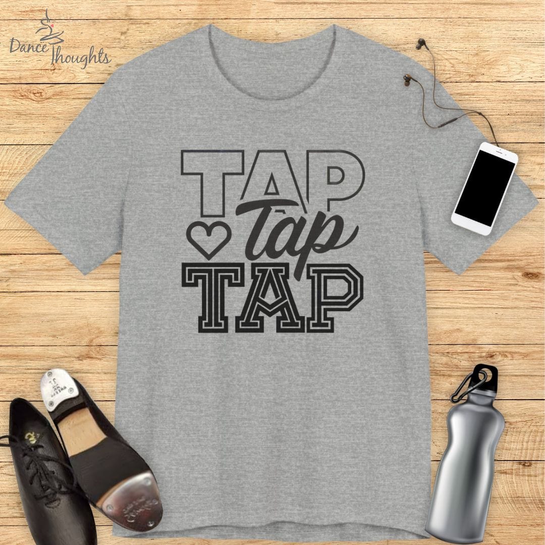 Tap Fonts T-shirt – Dance Thoughts