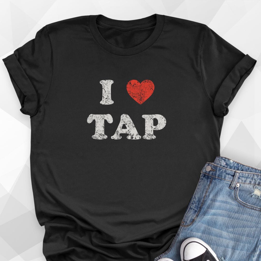 I Love Tap T-shirt – Dance Thoughts